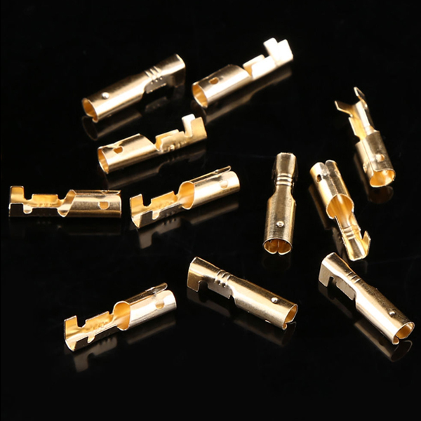 100PCS 3.9mm Brass Bullet Connectors Male&Female Wire Terminals For Car ...