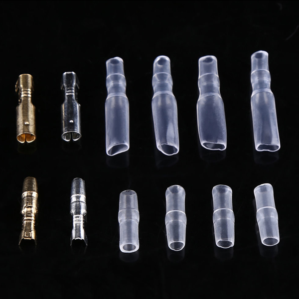 100PCS 3.9mm Brass Bullet Connectors Male&Female Wire Terminals For Car ...